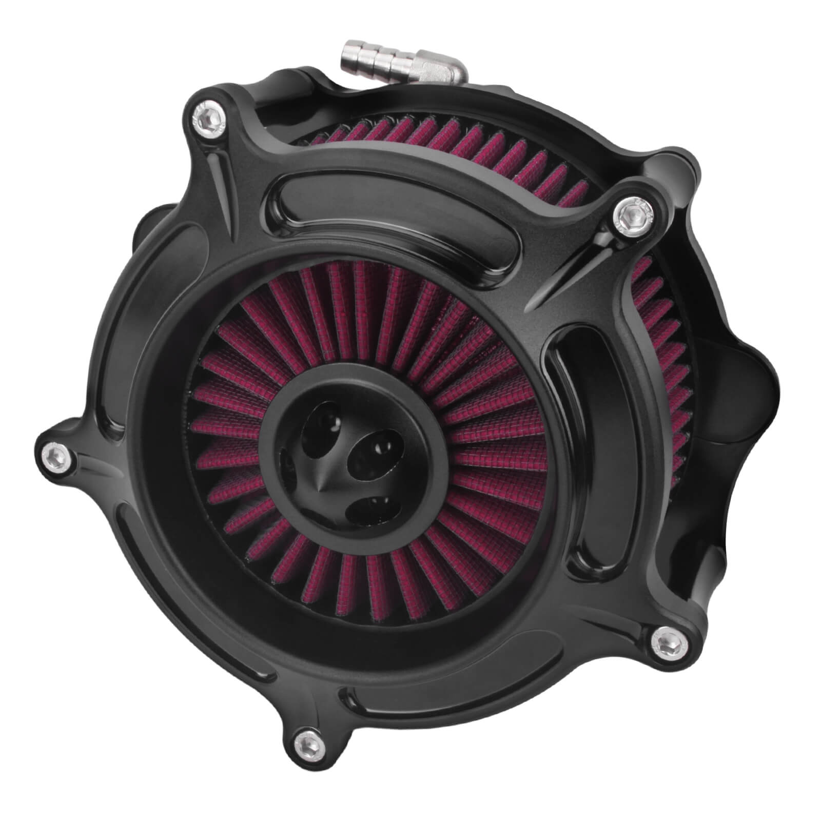 High-Flow Air Intake Red Filter for Harley Touring CVO & Softail 2025 ...