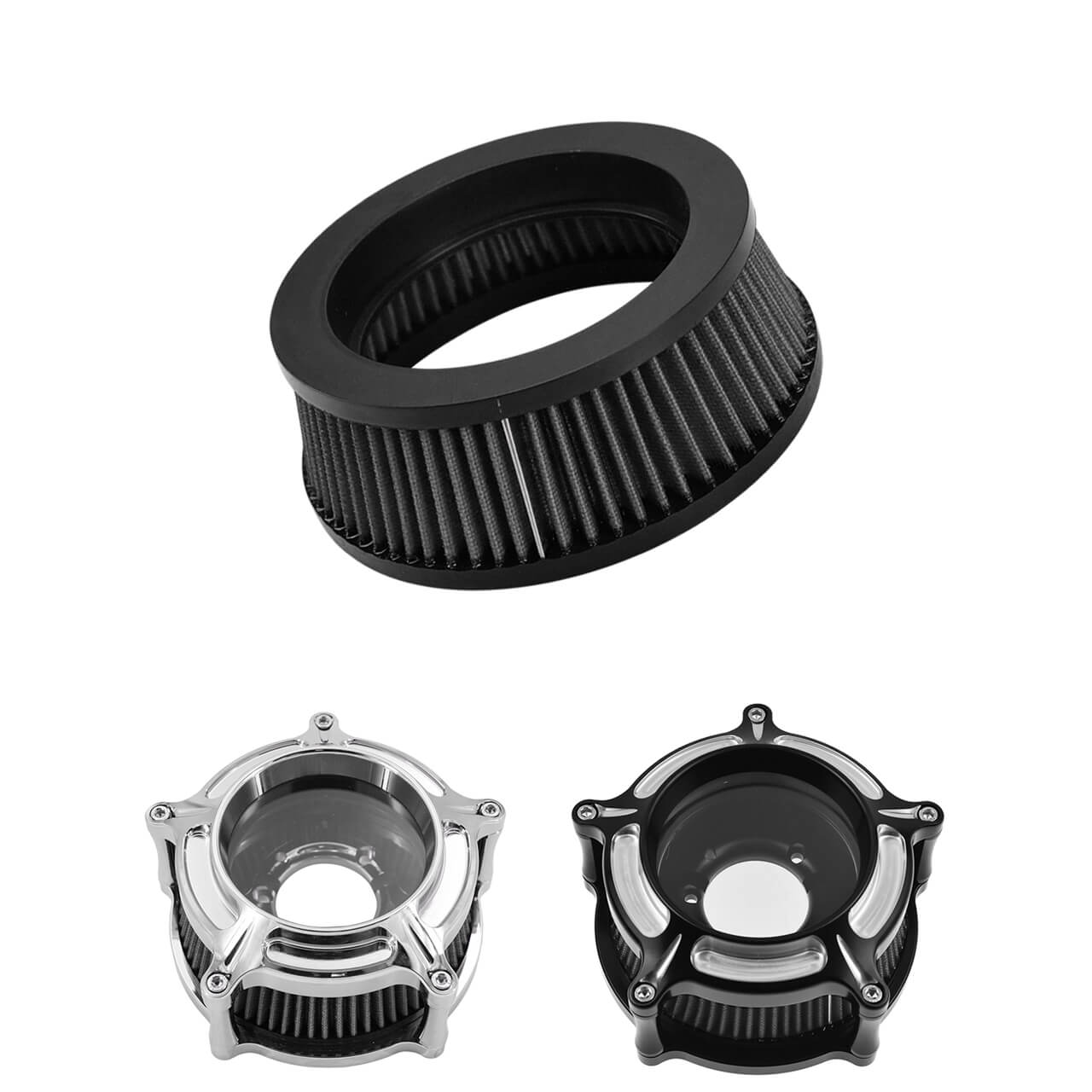 Motorcycle Air Filter Element Replacement for Harley Sportster XL Tour