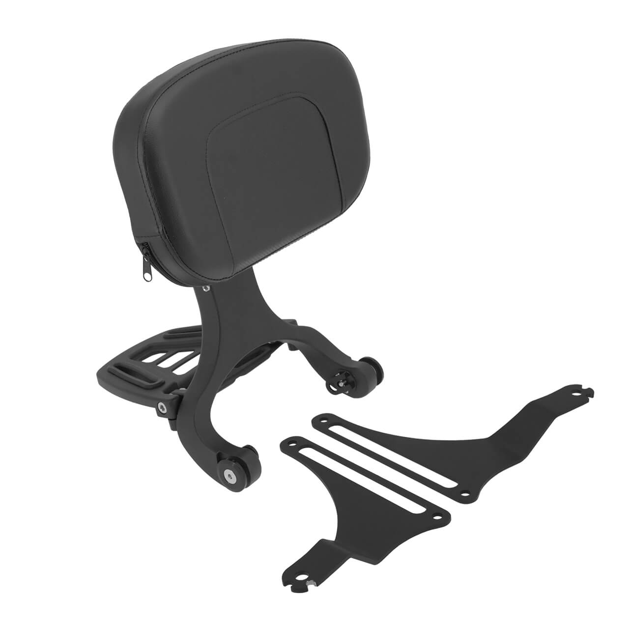 Adjustable Driver Passenger Backrest For Harley Softail Fatboy 2018-20