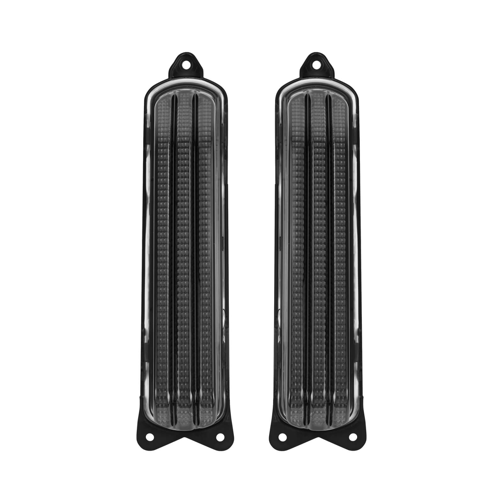 LED Rear Fender Extension Fascia Tail Light Brake Turn Signal For Harl