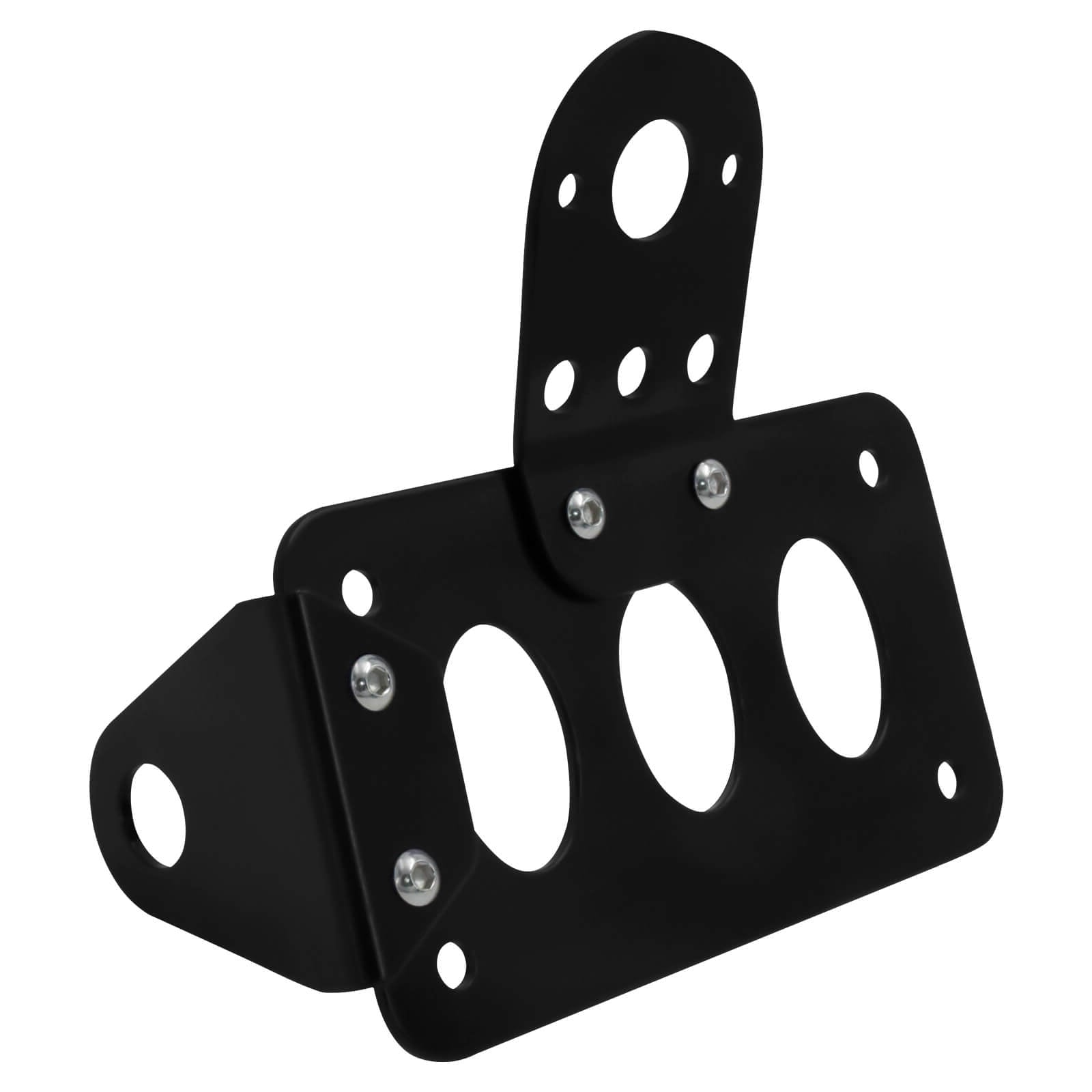 Universal Retro Side Mounted License Plate Bracket For Harley XL Bobbe